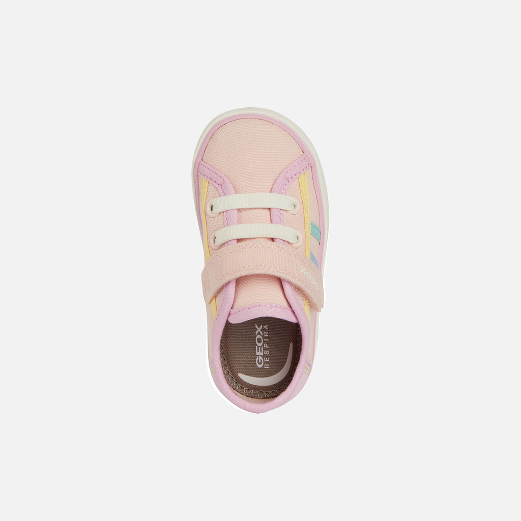 Geox® GISLI: Baby's rose Low Top Sneakers | Geox®