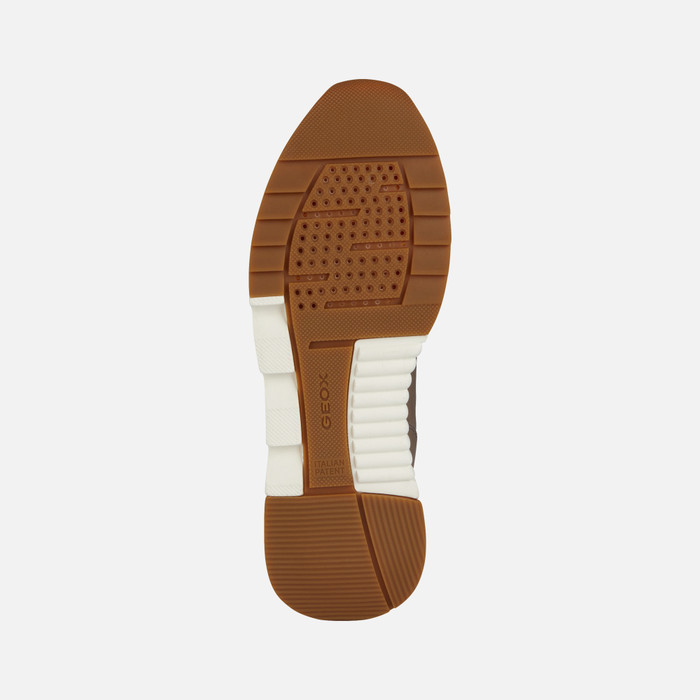 Geox® FALENA B ABX: Waterproof Boots chestnut Woman | Geox®