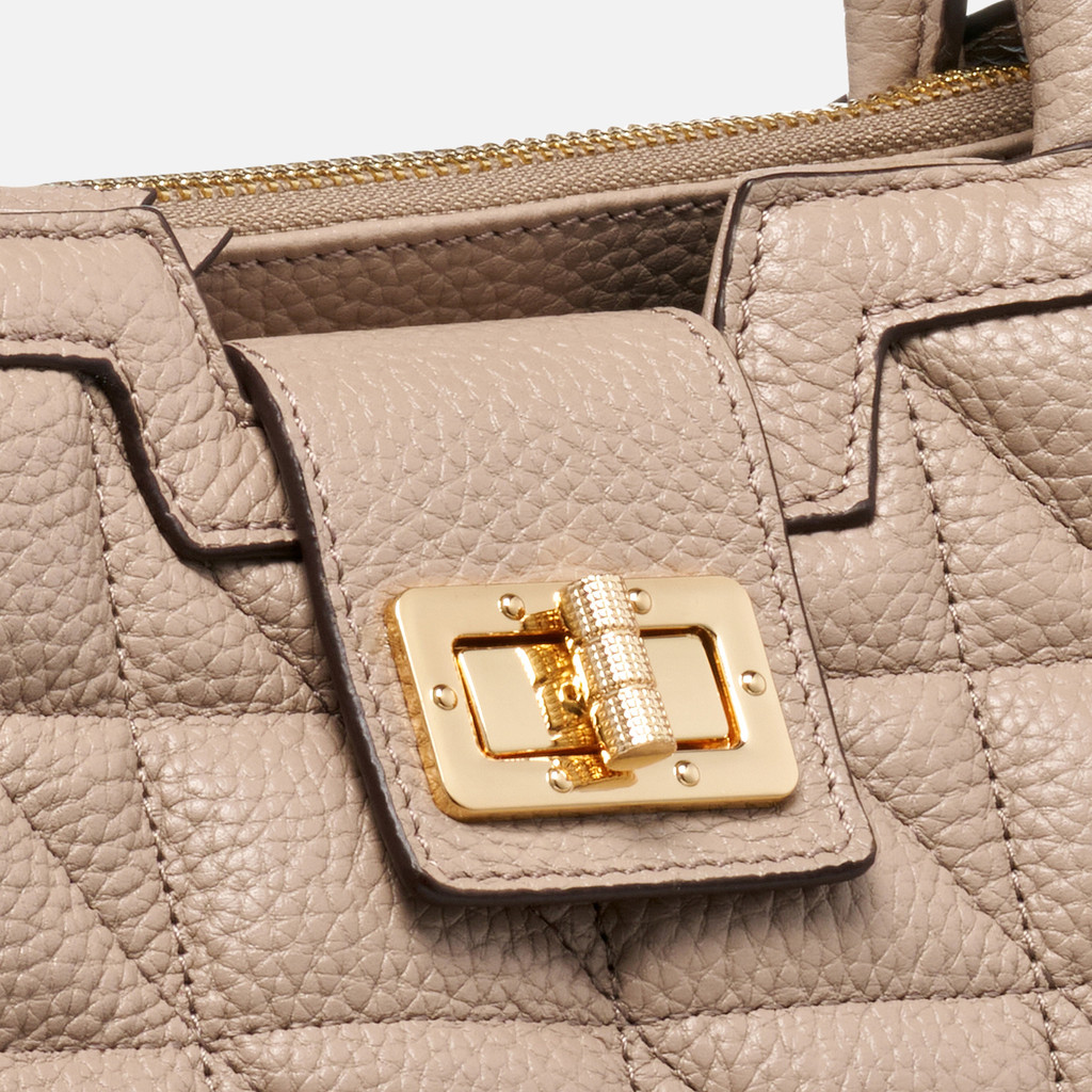 Geox® LEONORY WOMAN: Light Taupe handbag | Geox