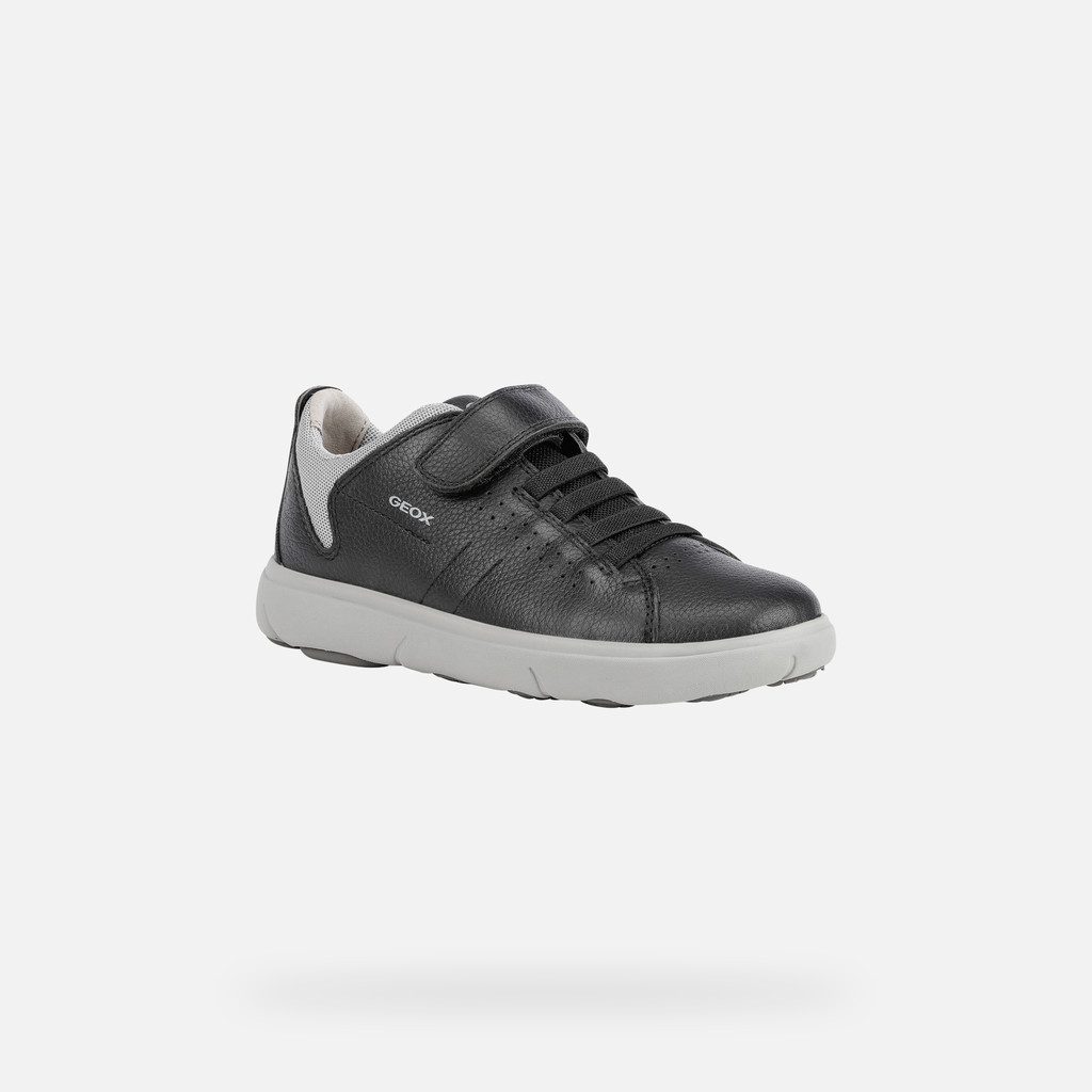 Geox® NEBCUP: Kids's black Low Top Sneakers | Geox® Geox® NEBCUP: Kids's black Low Top Sneakers | Geox®