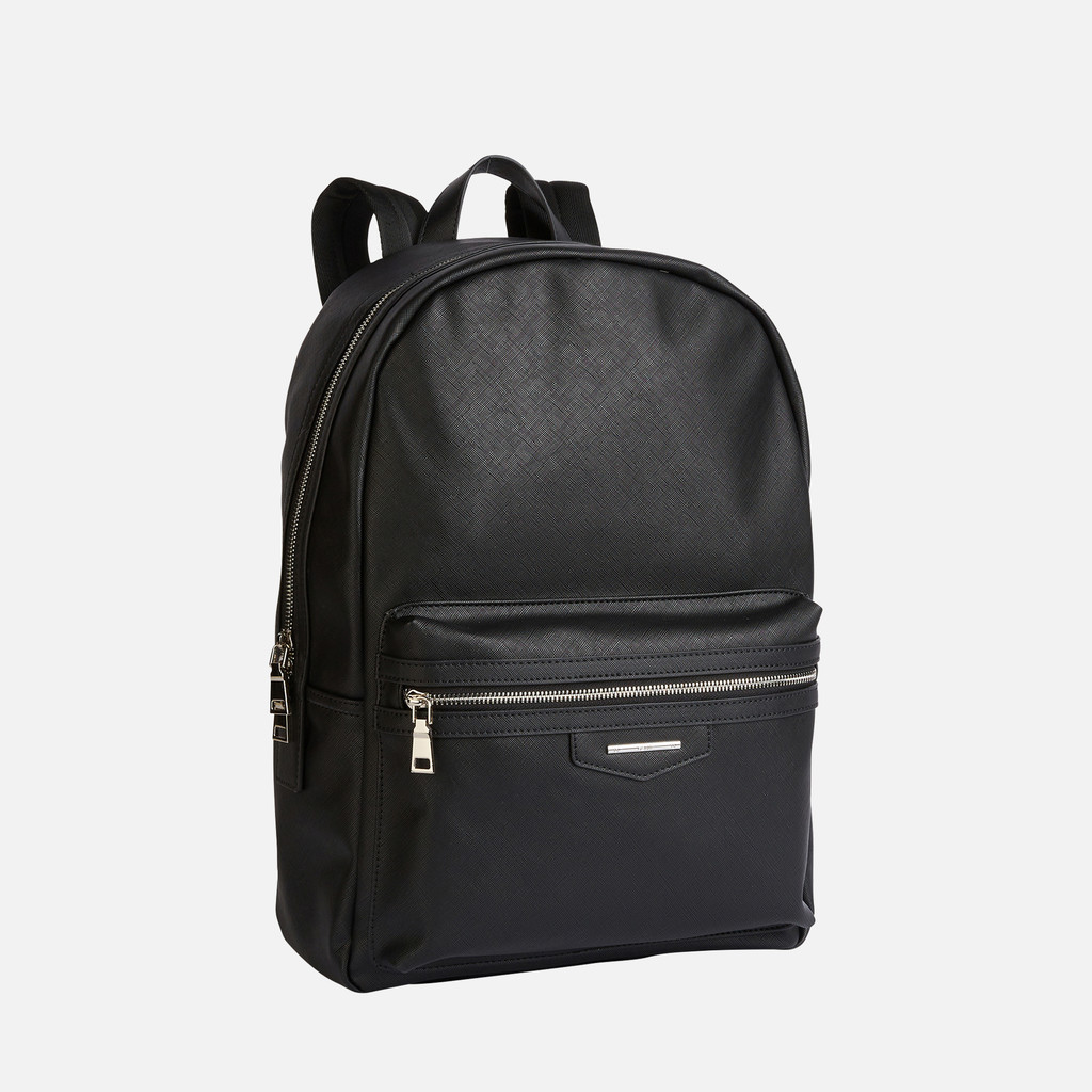 Geox® CAMPOREALE MAN: Black Backpack | Geox