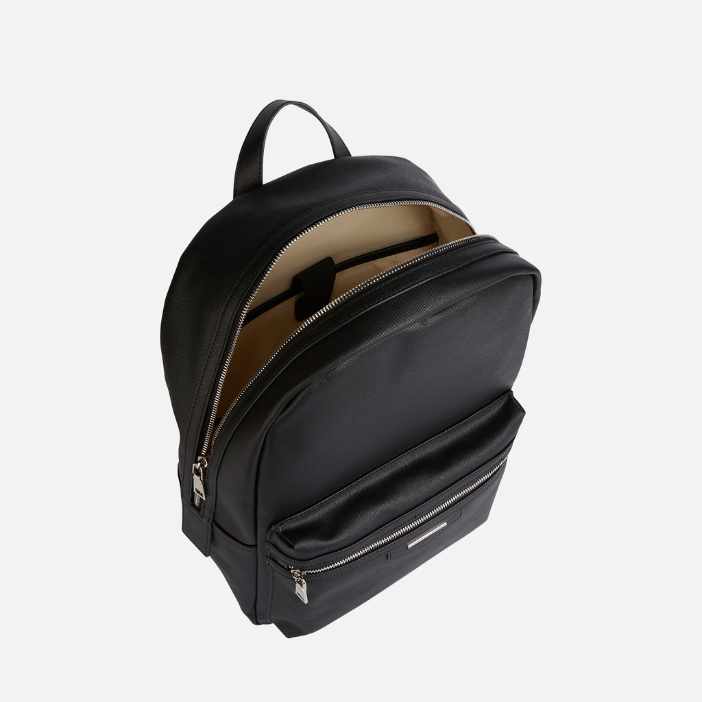 Geox® CAMPOREALE MAN: Black Backpack | Geox
